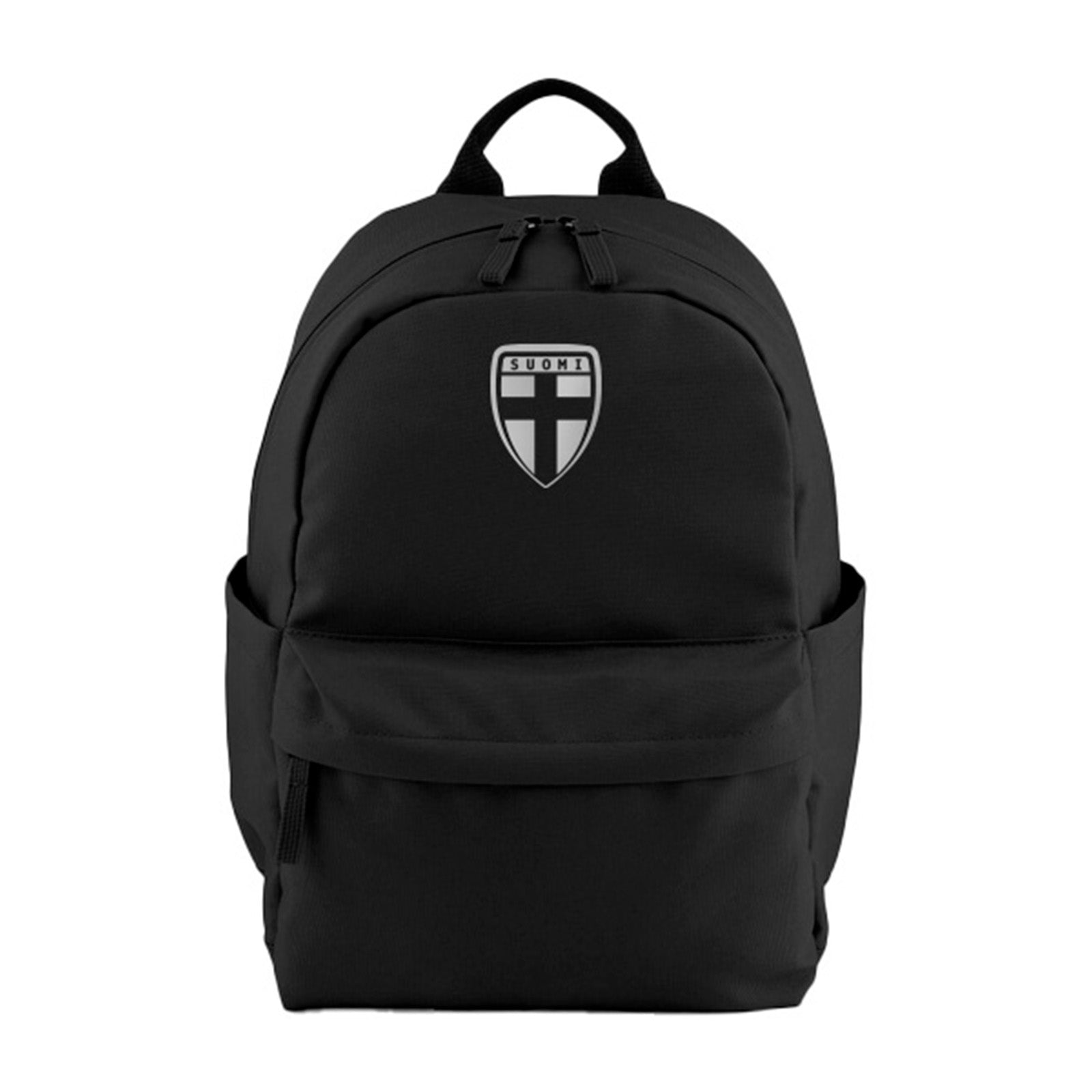 Finland mini backpack with reflective Finland Crest, Black ...